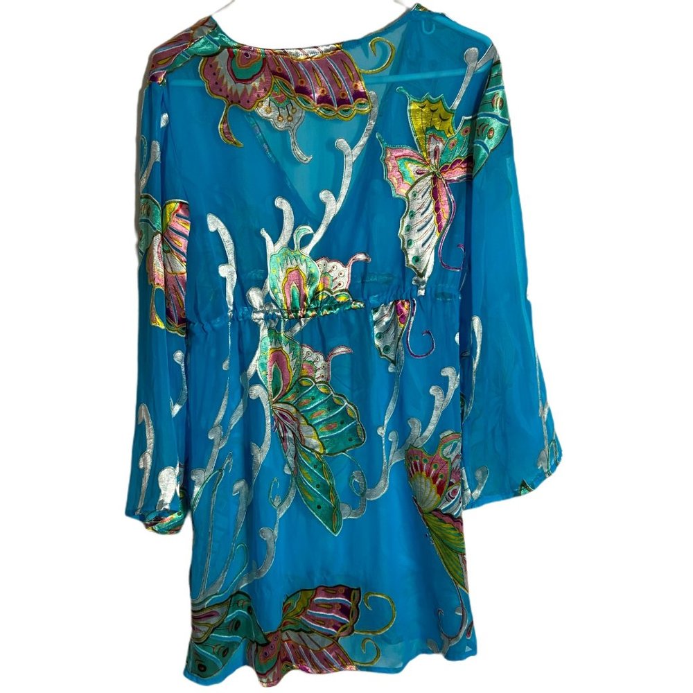 Surface Beach Cover Up, Beautiful Turquoise Blue, Siz… - Gem